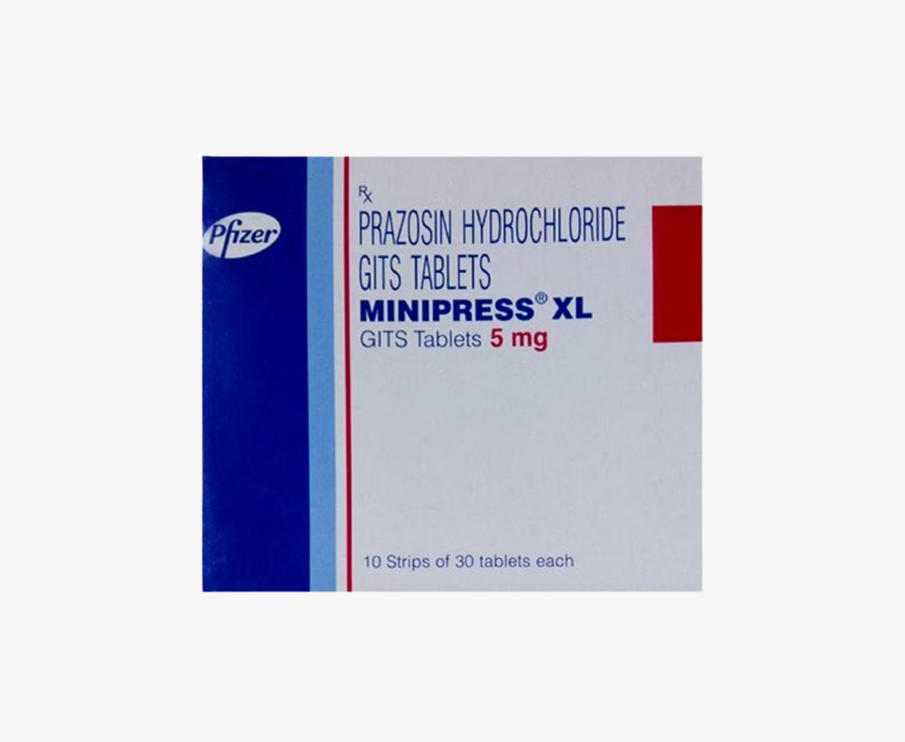 minipress xl 5.0 mg git tablet Product Name: - ACS Pharma