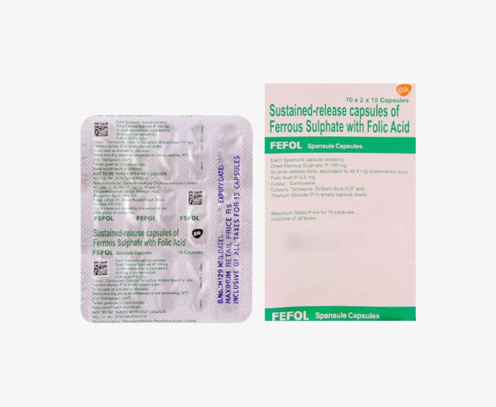 Fefol Capsules - ACS Pharma